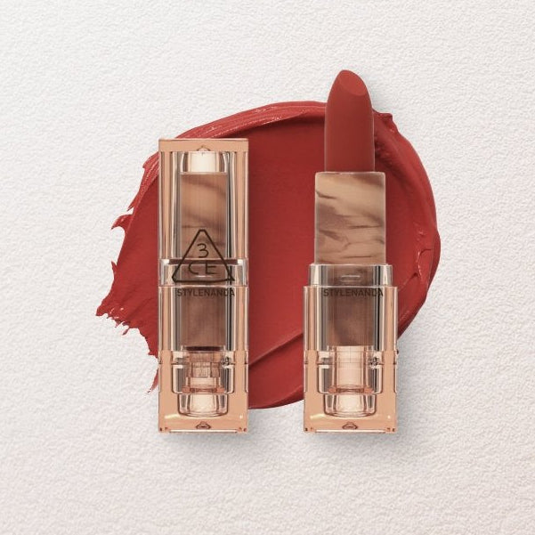 3CE SOFT MATTE LIPSTICK #UNSTAINED RED - MOQ 20